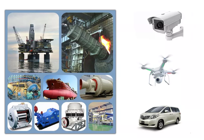 ASAHI Square Flange Bearing Unit 4 Bolt Chrome Steel UCF206 UCF207 UCF208